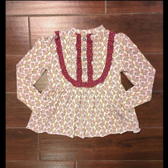 Matilda Jane | Shirts & Tops | 6 Matilda Jane Art Market Libby Top Tee Shirt Long Sleeve Paint ...